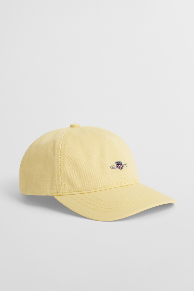 ŠILTOVKA GANT SHIELD COTTON TWILL CAP DUSTY LIGHT YELLOW | GANT SK