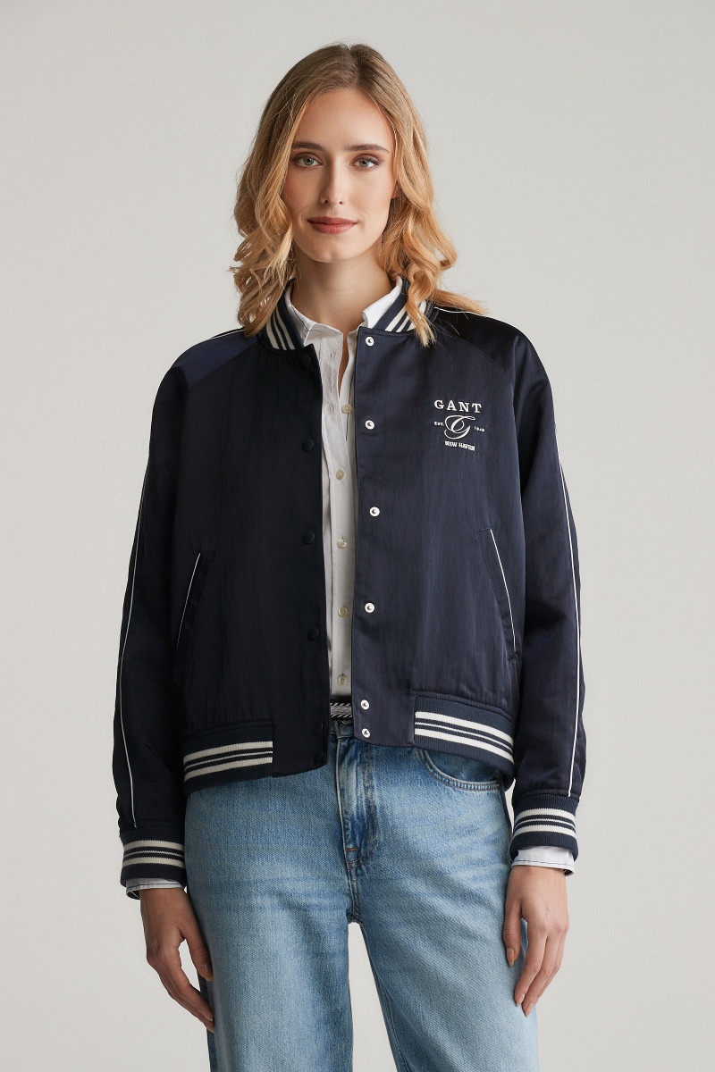 BUNDA GANT VARSITY JACKET EVENING BLUE | GANT CZ
