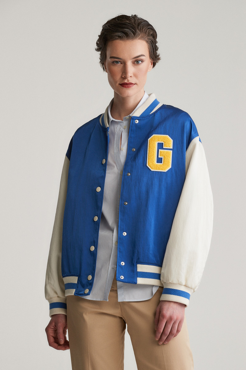 BUNDA GANT G BADGE VARSITY JACKET RICH BLUE | GANT CZ