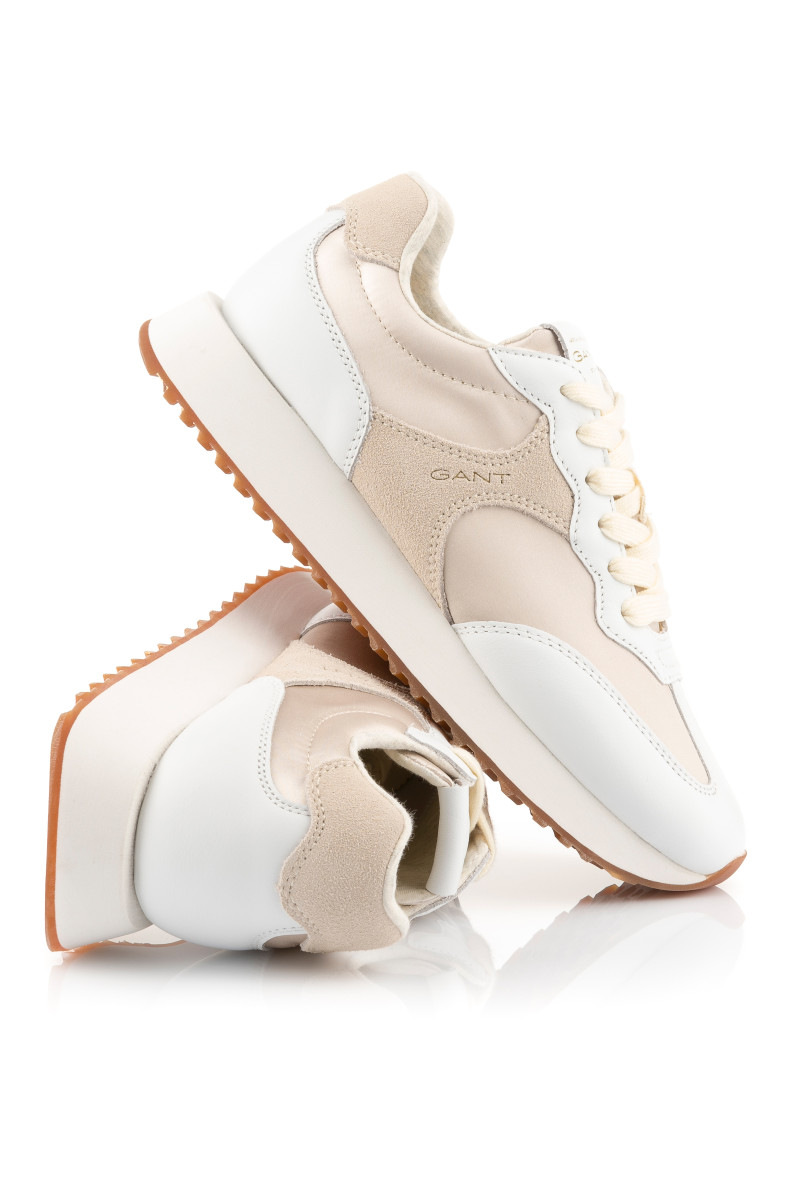 TENISKY GANT BEVINDA WHITE/CREAM | GANT CZ