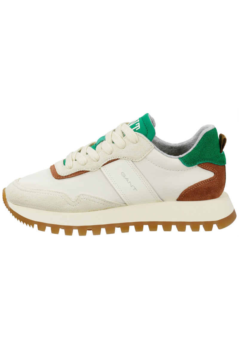 TENISKY GANT CAFFAY IVORY/ARGAIN OIL/GREEN | GANT SK
