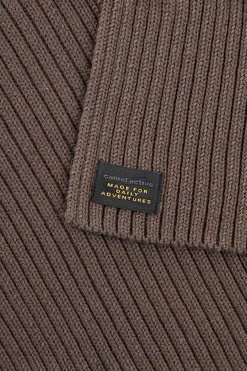 ŠÁLA CAMEL ACTIVE SHAWLS DARK BROWN | VERMONT CZ