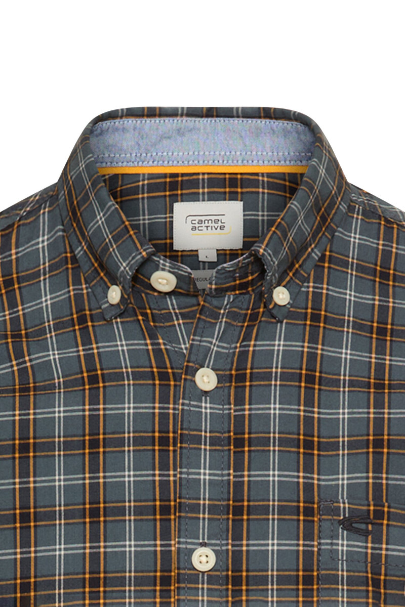 KOŠILE CAMEL ACTIVE LONGSLEEVE SHIRT BURNED YELLOW | VERMONT CZ