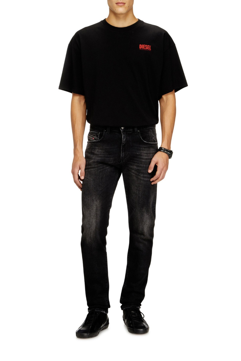 DŽÍNSY DIESEL 2019 D-STRUKT TROUSERS BLACK/DENIM | VERMONT SK