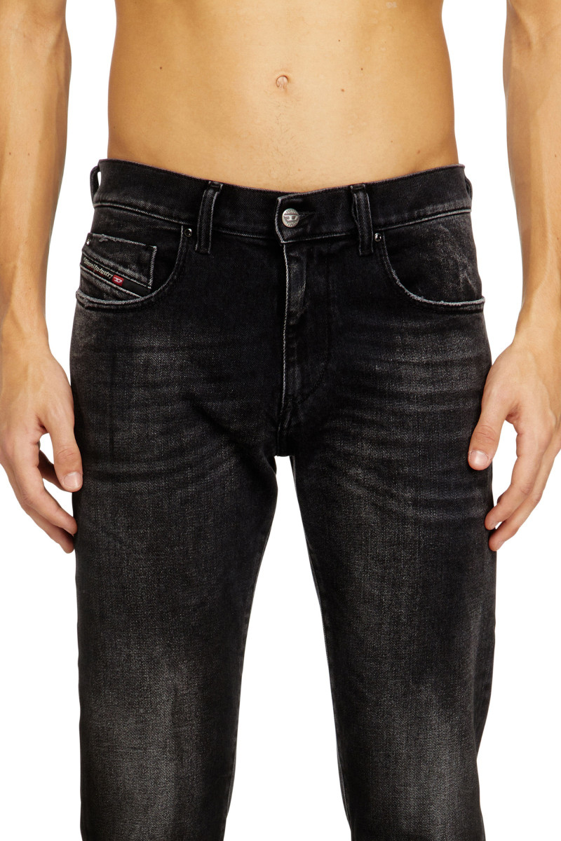 DŽÍNSY DIESEL 2019 D-STRUKT TROUSERS BLACK/DENIM | VERMONT SK